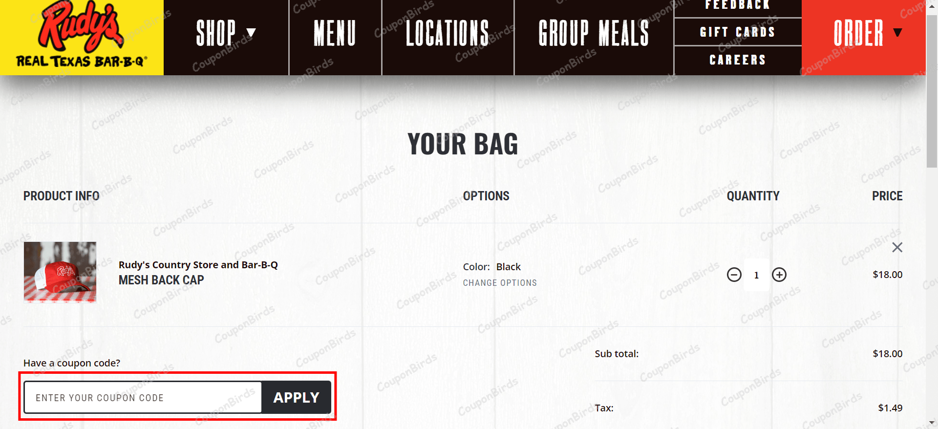 25% Off Rudy's Coupon Codes - Verified - Dec 2025