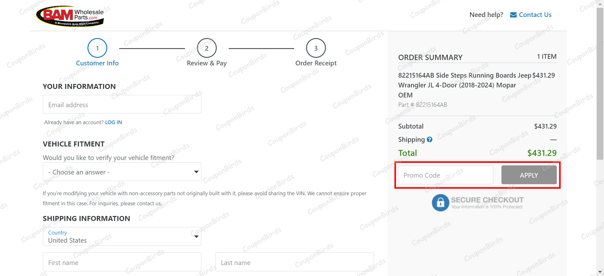 50% Off Bam Wholesale Parts Promo Codes - Jan 2026