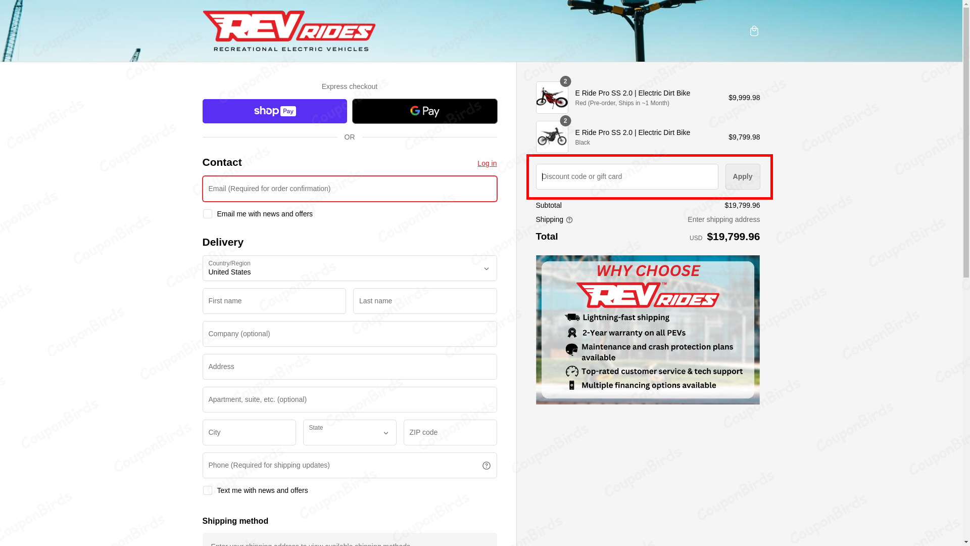 $100 Off REV rides Discount Codes - Verified - Nov 2025