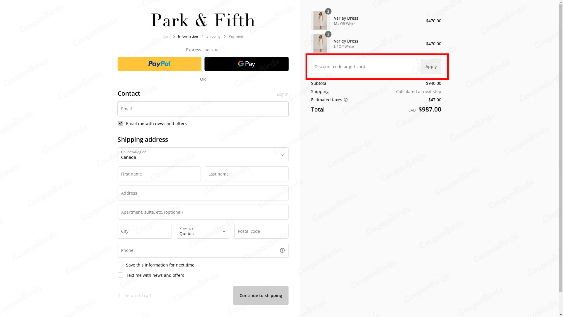 King And Fifth Discount Code