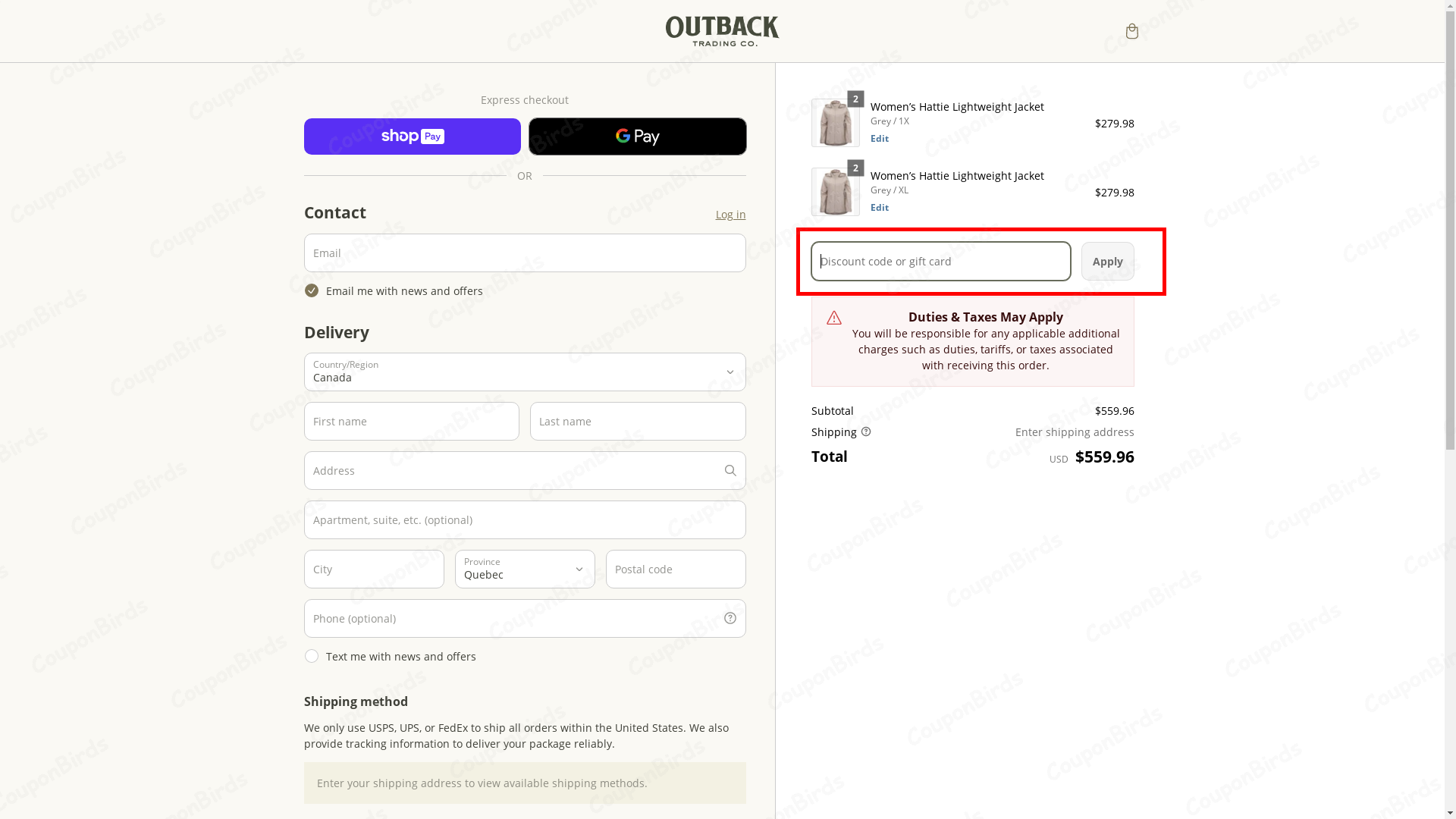 20% Off Outback Trading Coupon Codes - Jan 2026