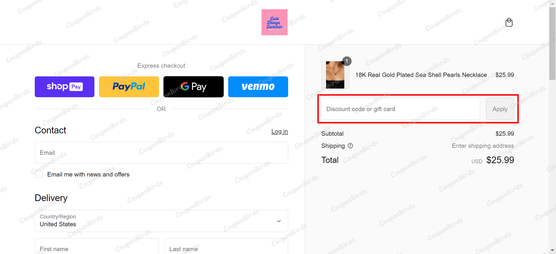 30% Off Cute Things Commin Discount Codes - Verified - May 2026