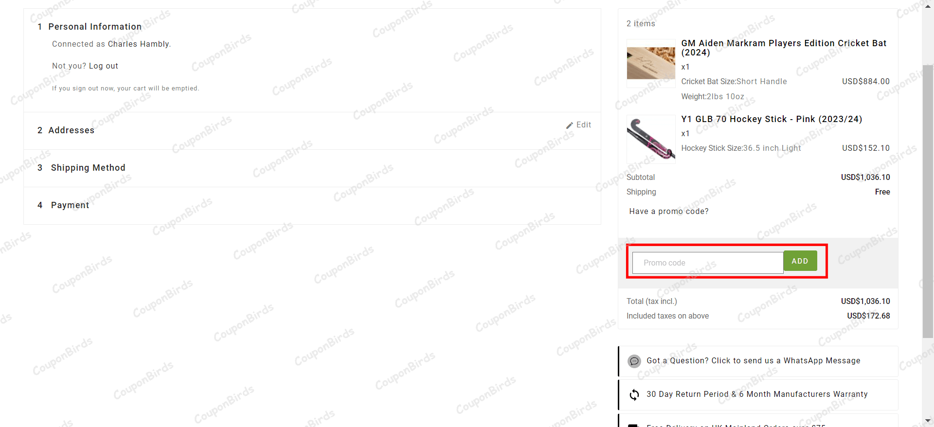 40% Off Cricket-Hockey.com Discount Codes - Verified - Dec 2025