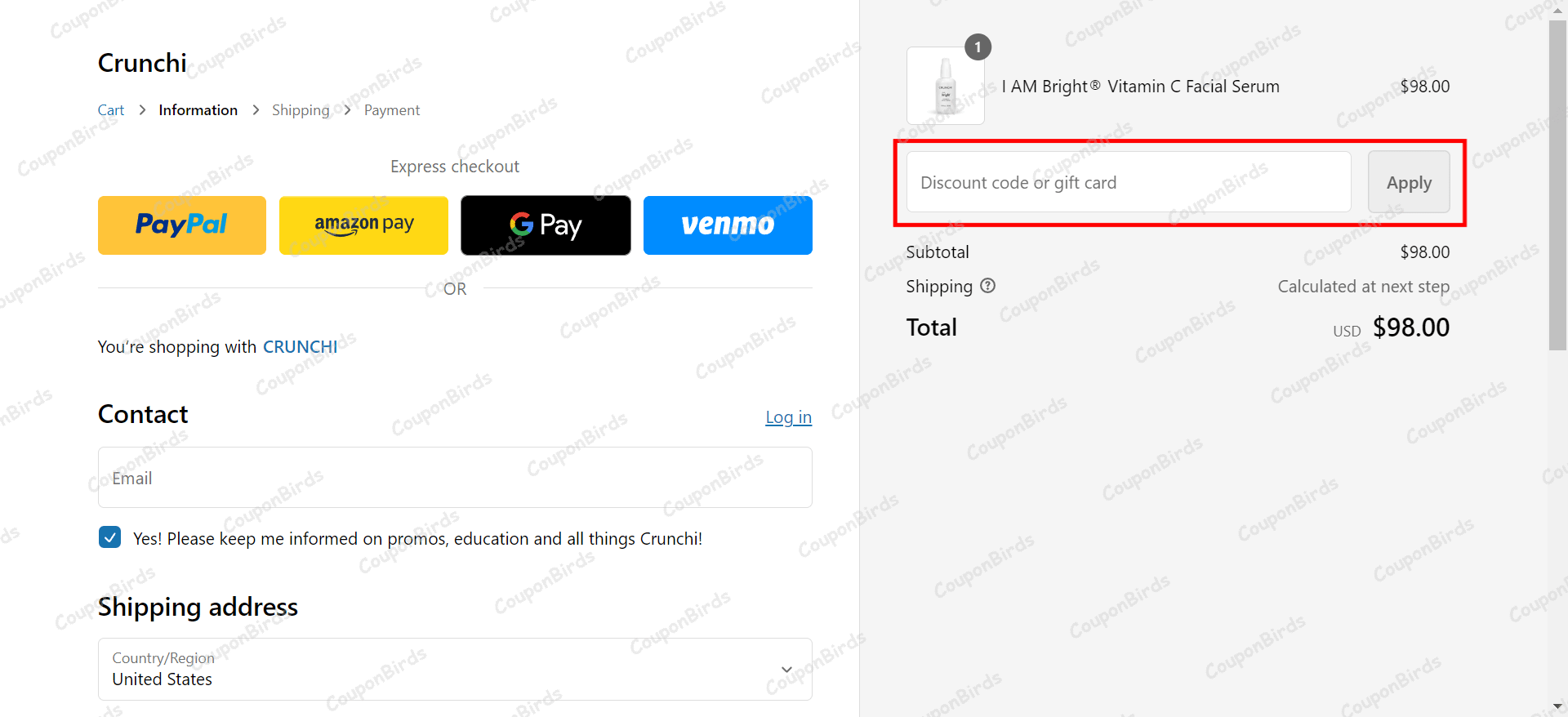 40% Off Crunchi Discount Codes - Verified - Dec 2025