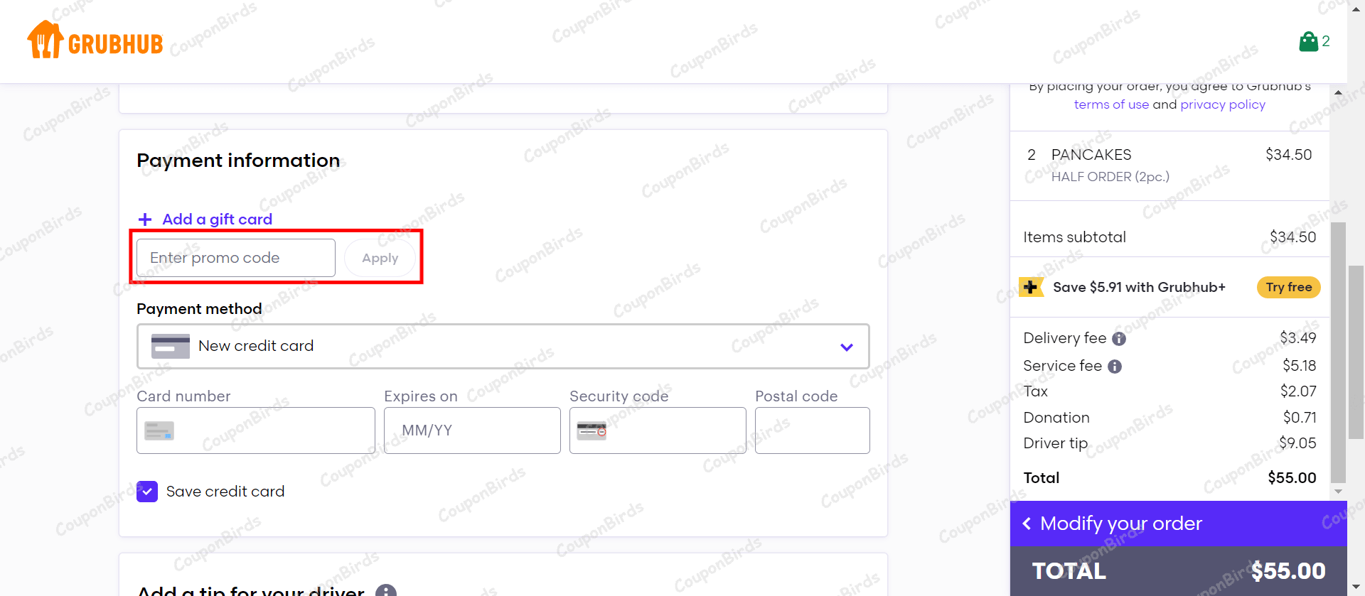 50% Off Grubhub Promo Codes - Oct 2025 Coupons