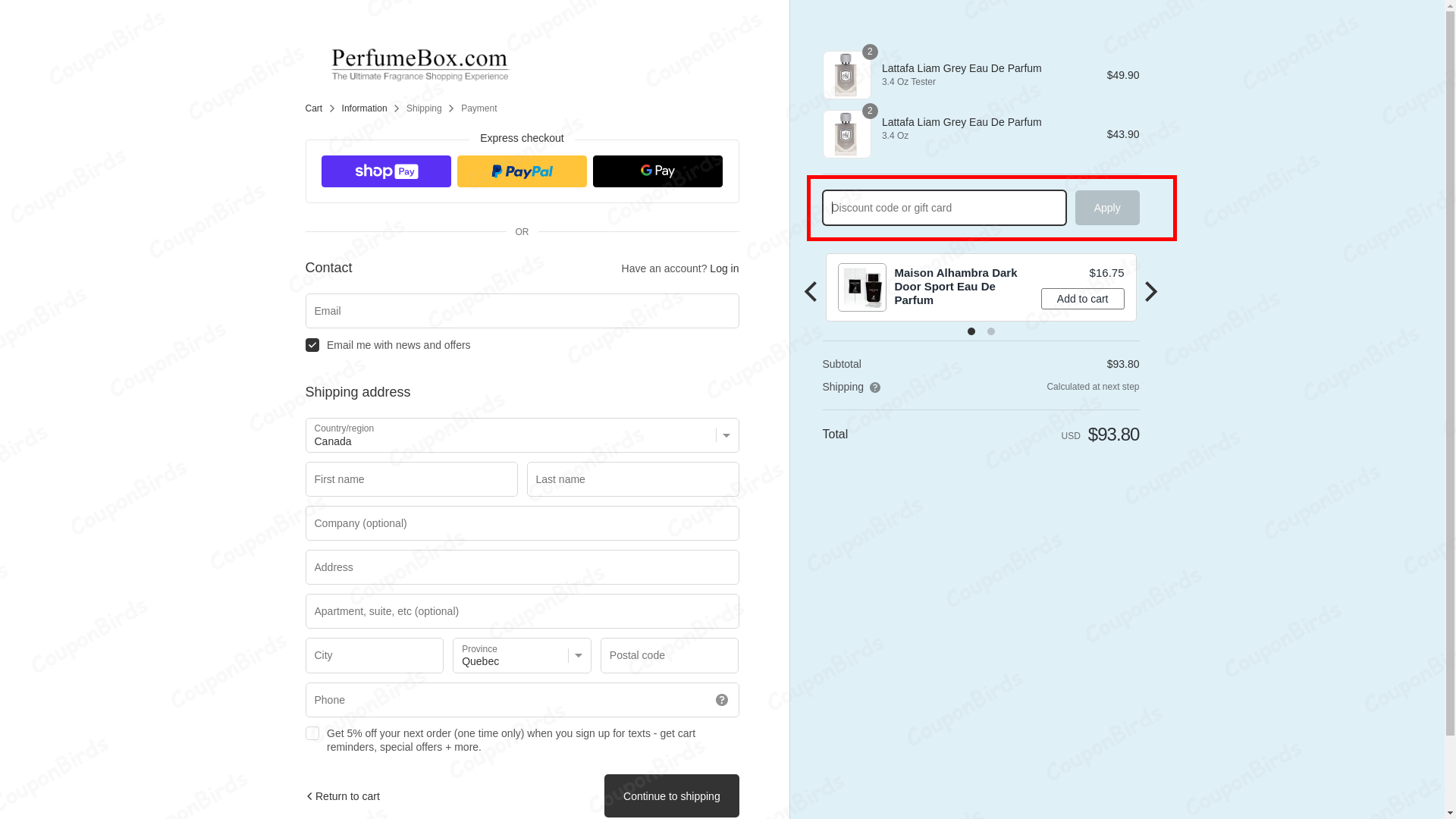 20% Off The Perfume Box Discount Codes - Verified - Dec 2025