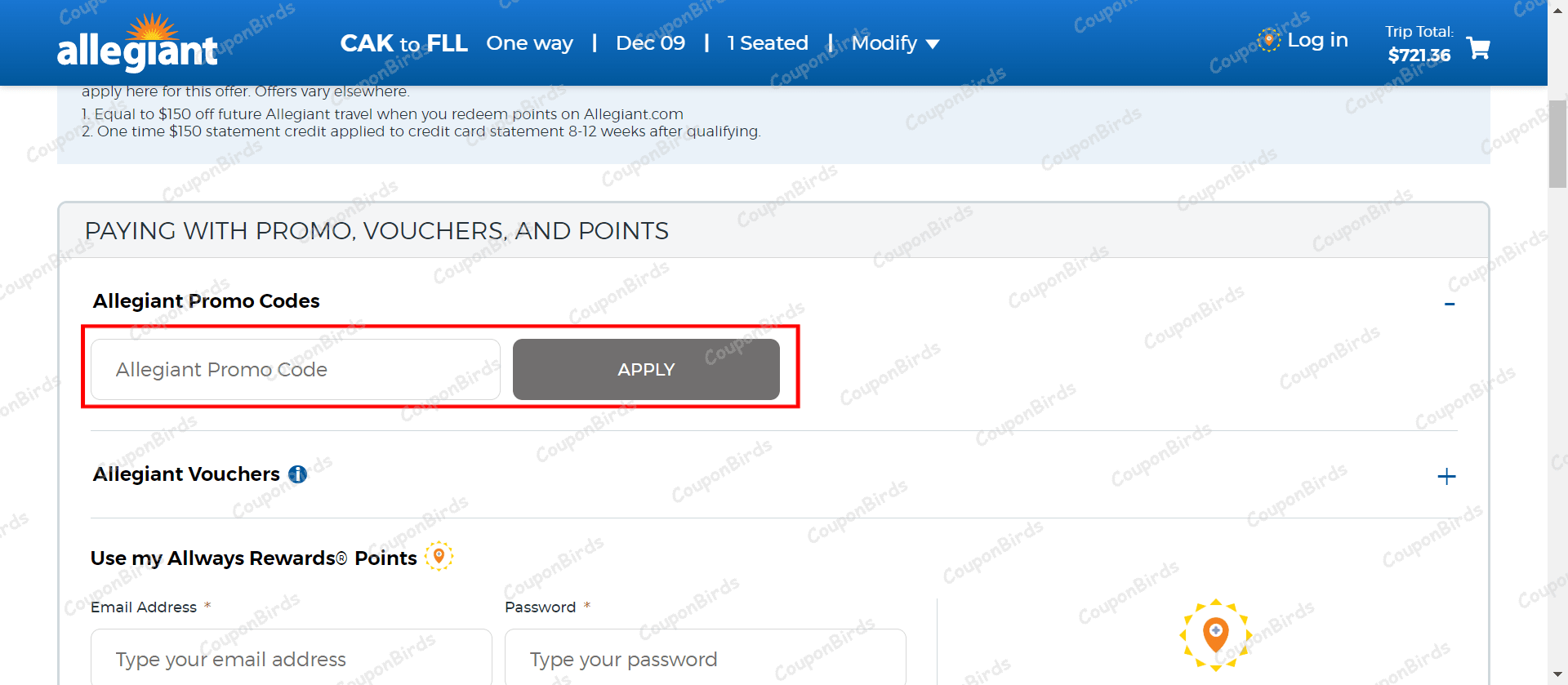 50% Off Allegiant Promo Codes - Dec 2025