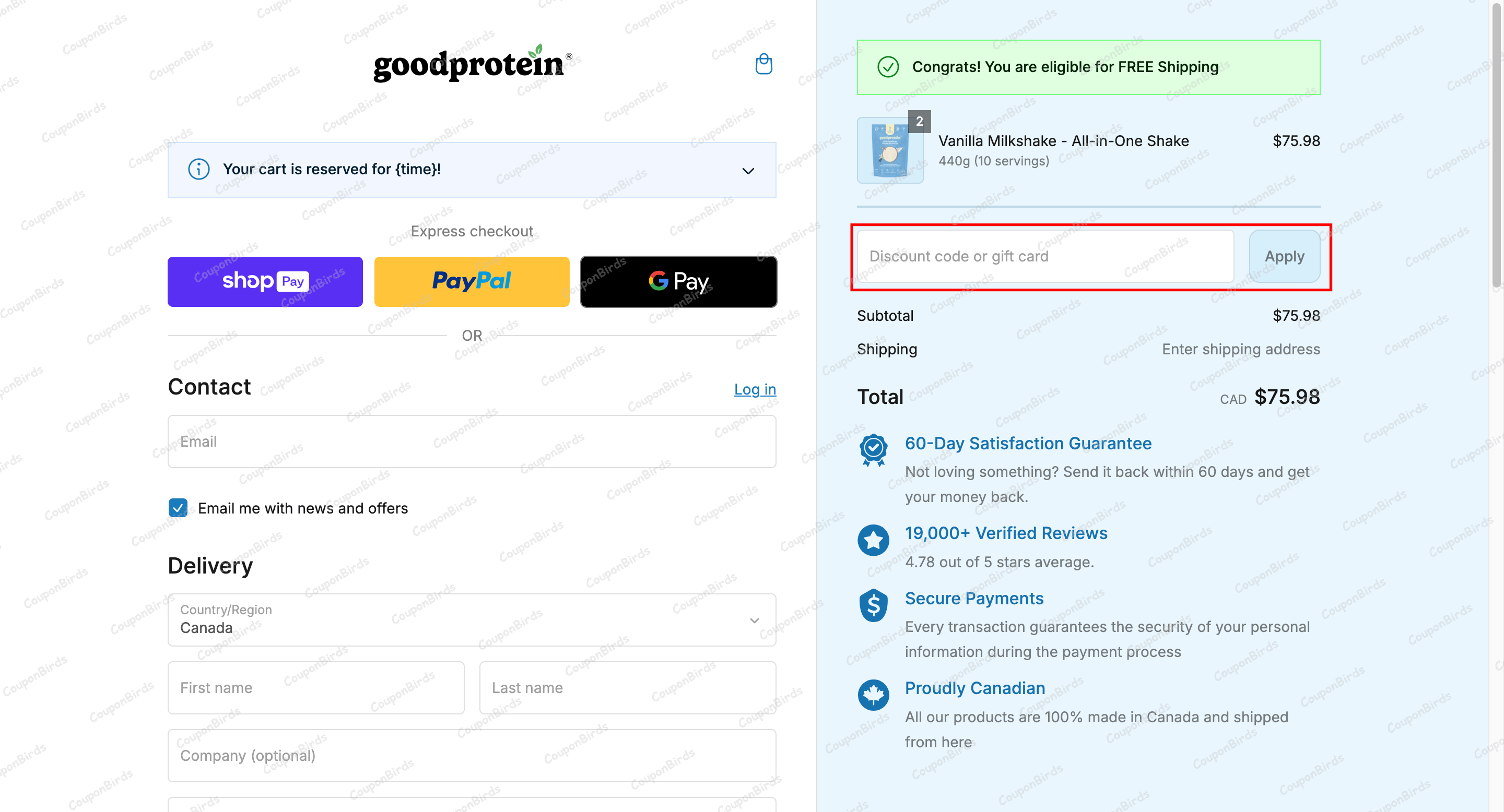 30% Off Good Protein Discount Codes - Verified - Nov 2025