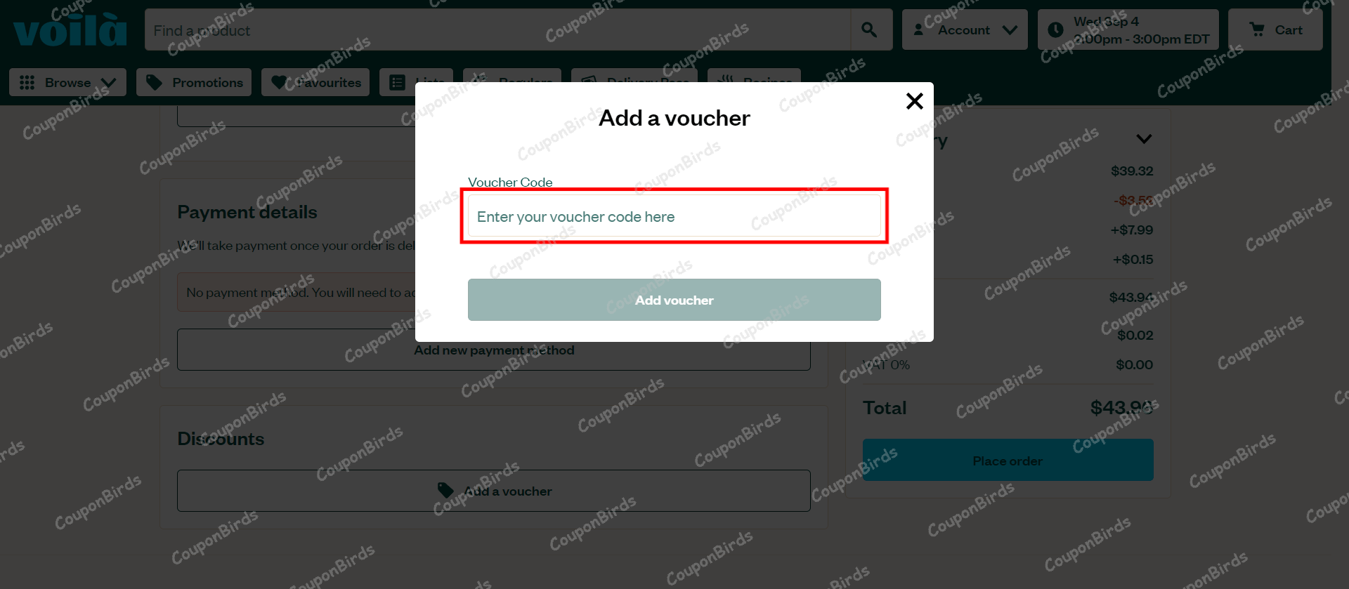 Voila Coupon Codes - Verified - Dec 2025