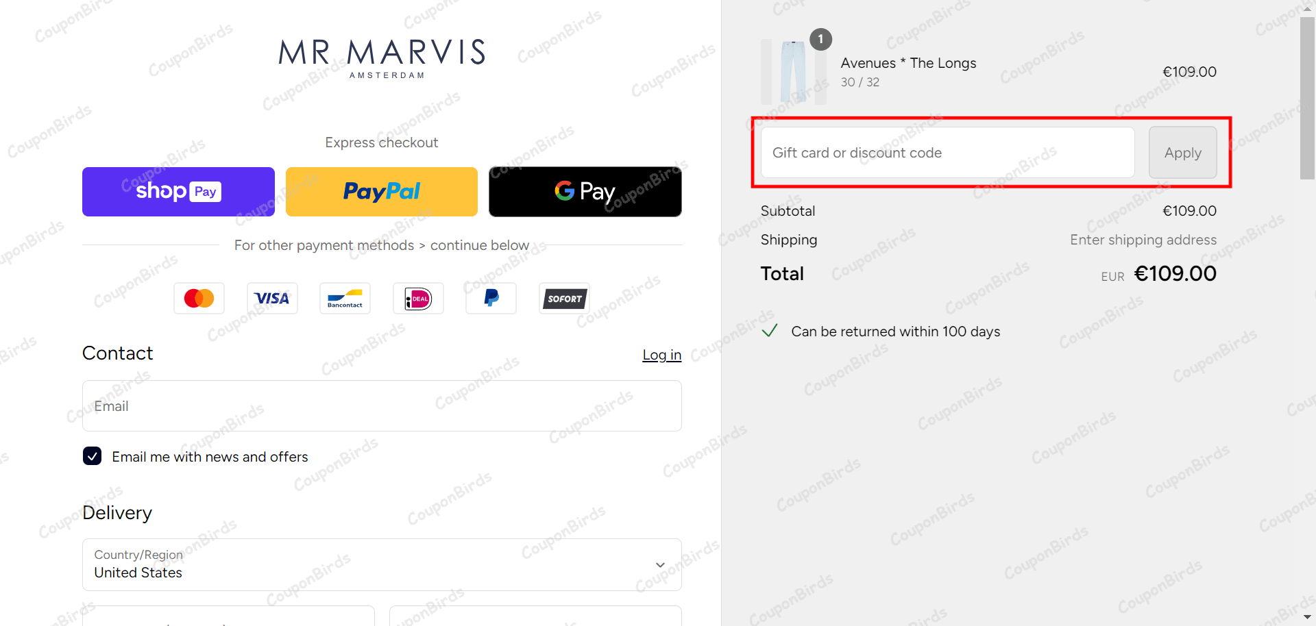 30% Off MR MARVIS Discount Codes - Verified - Dec 2025