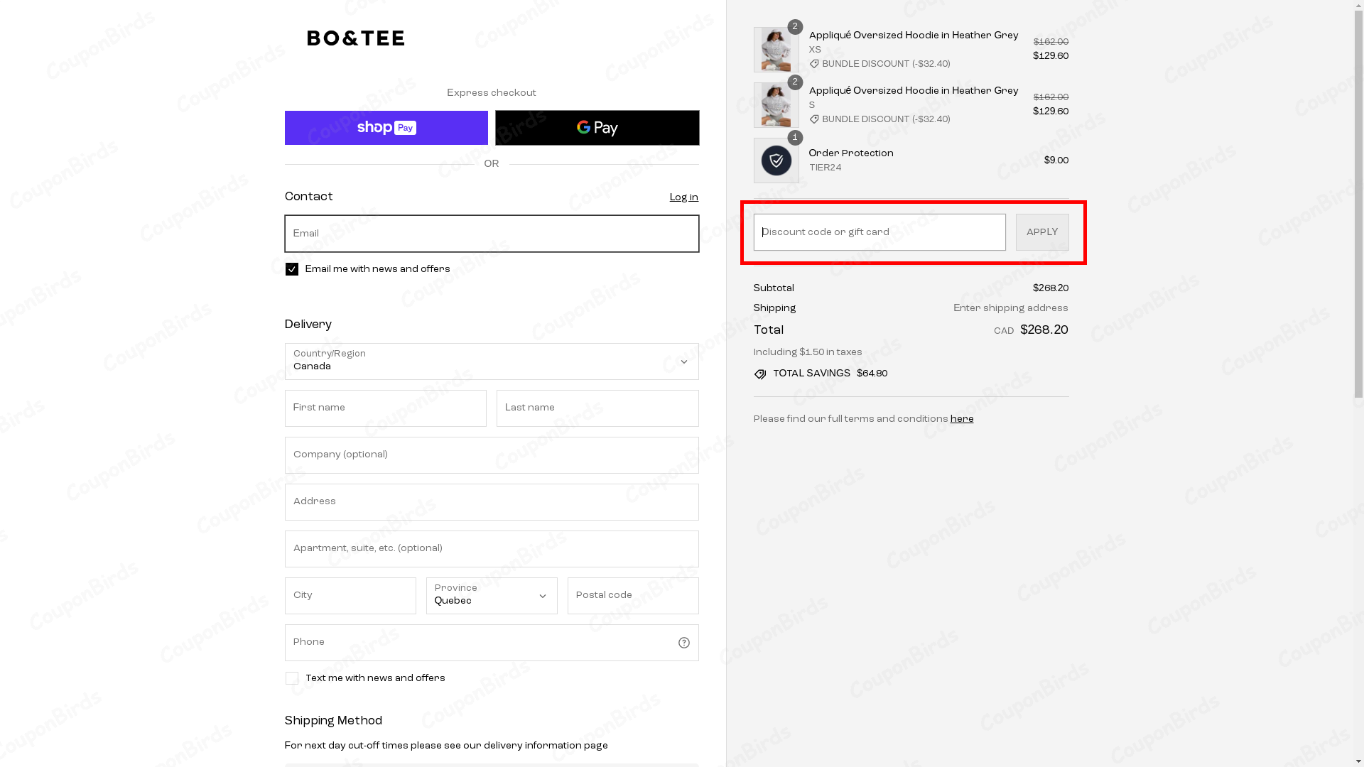 20% Off Bo and Tee Discount Codes - Verified - Jan 2026