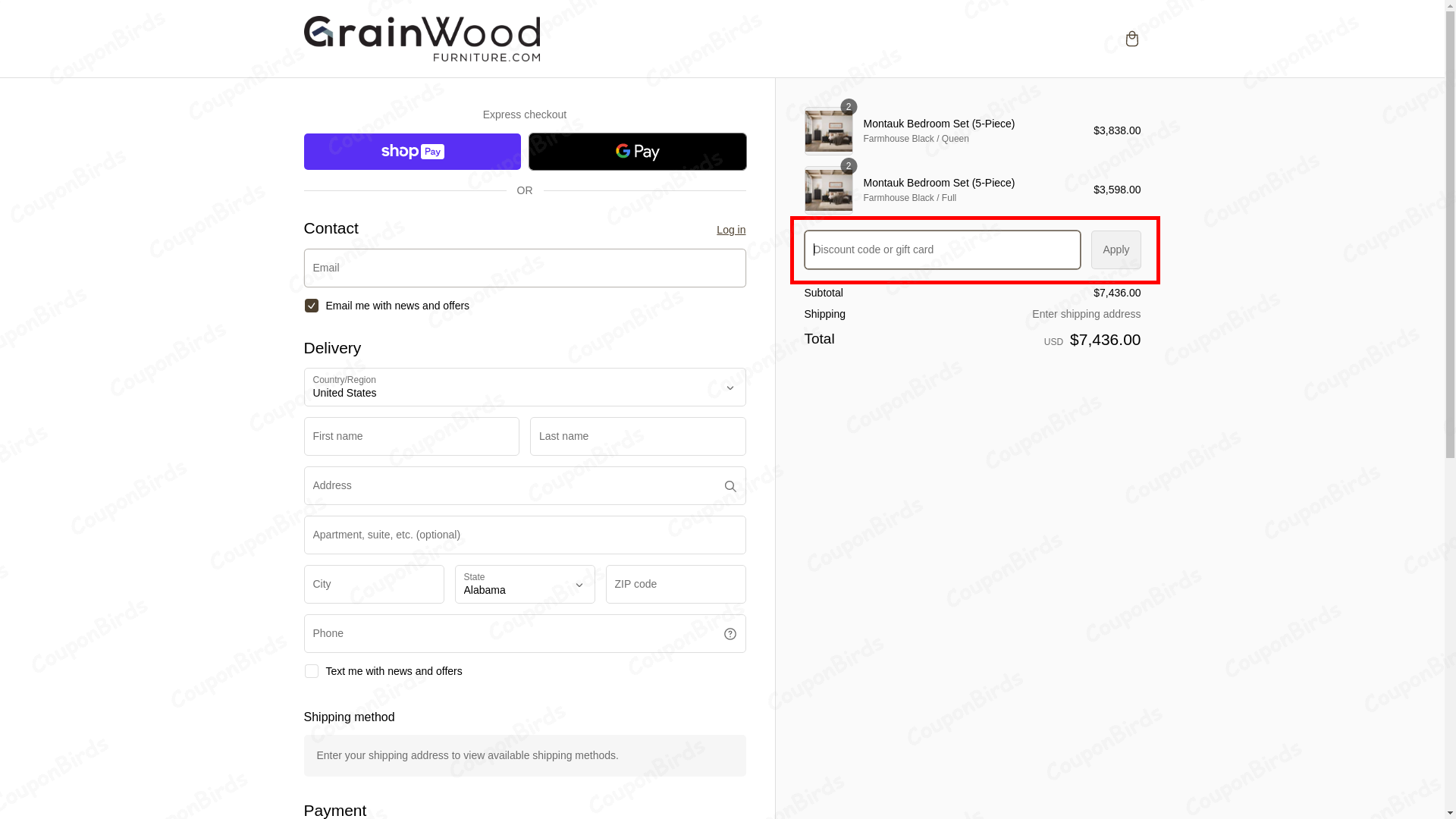 50% Off Grain Wood Furniture Discount Codes - May 2026
