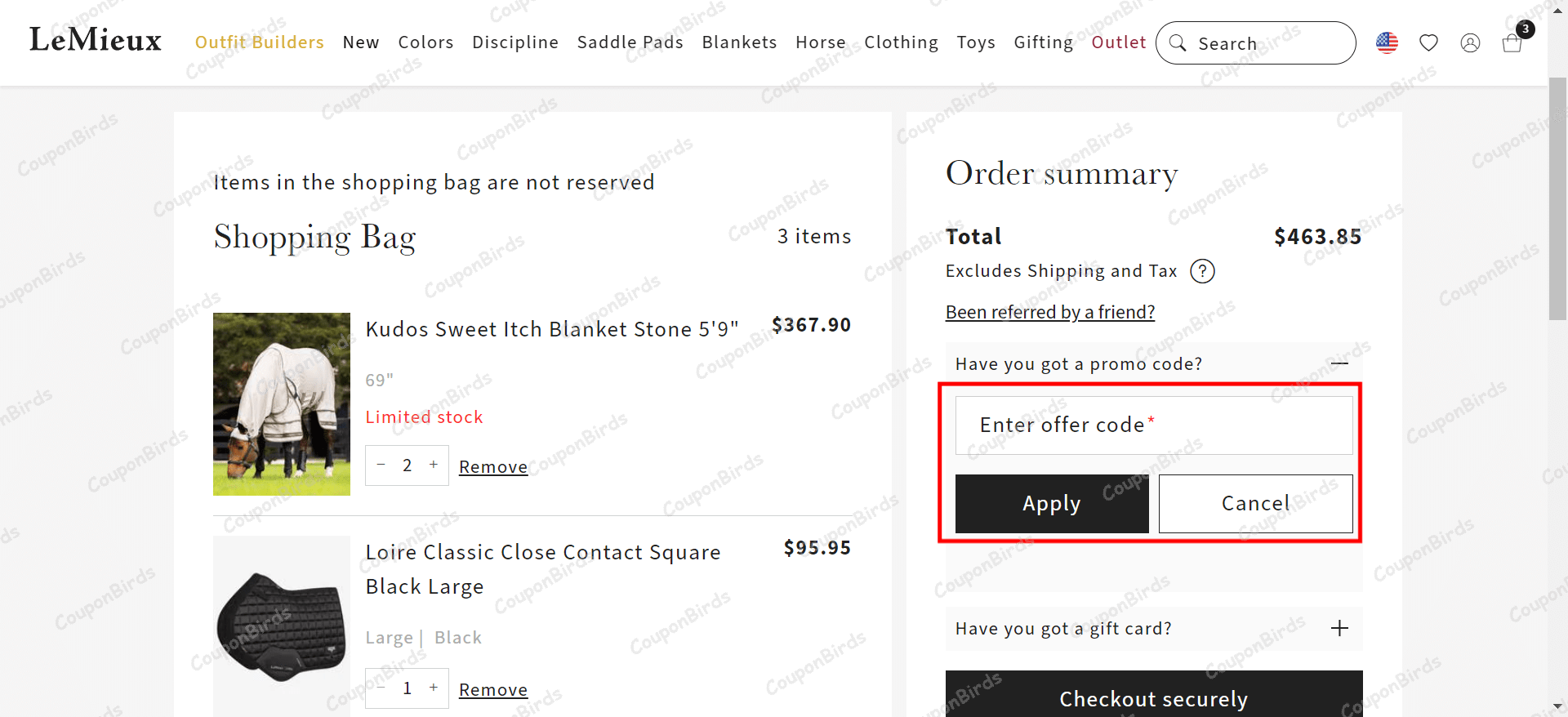 25% Off LeMieux Discount Codes - Dec 2025