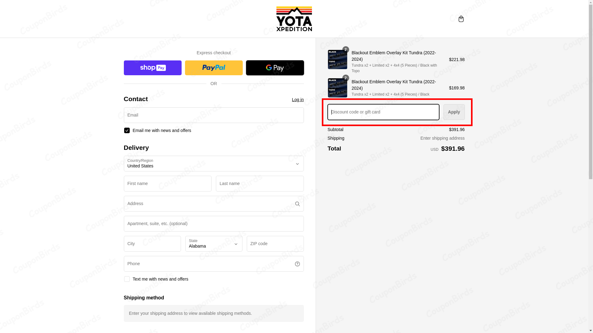 20% Off Yota Xpedition Discount Codes - Verified - Nov 2025