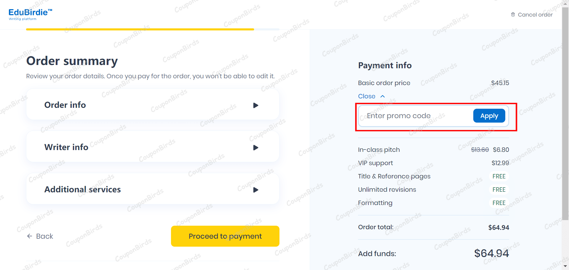 30% Off EduBirdie Promo Codes - Verified - Nov 2025