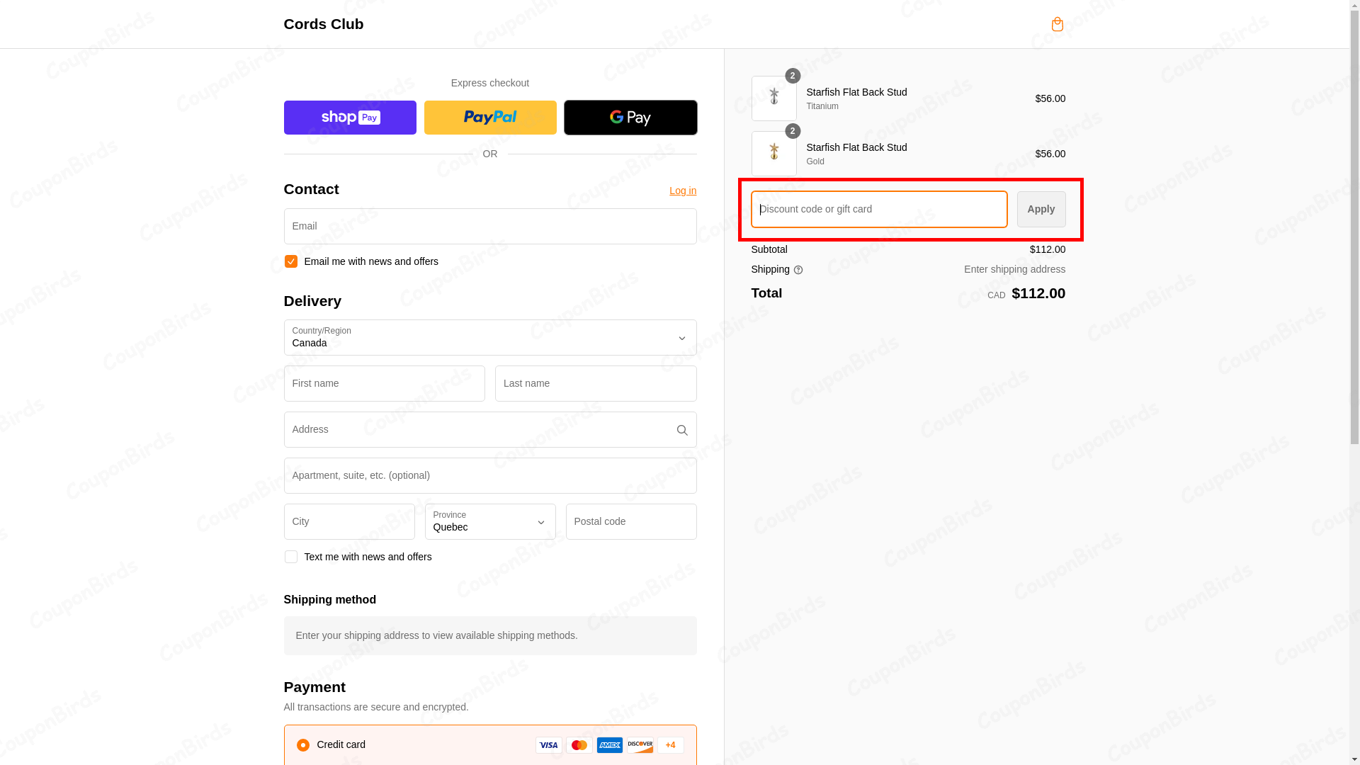 Cords Club Discount Codes - Verified - Nov 2025