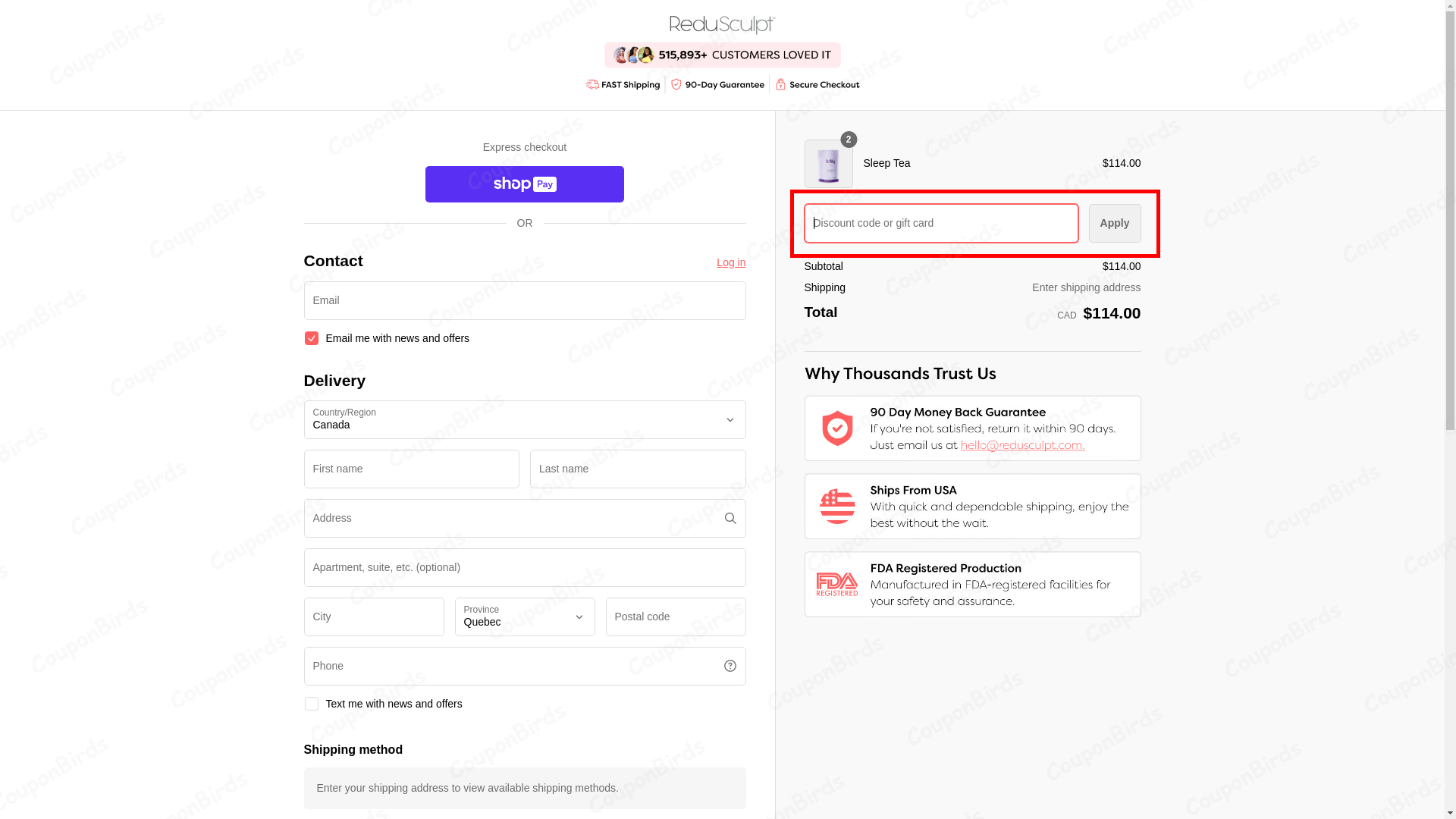 30% Off Redu Sculpt Promo Codes - Verified - Dec 2025