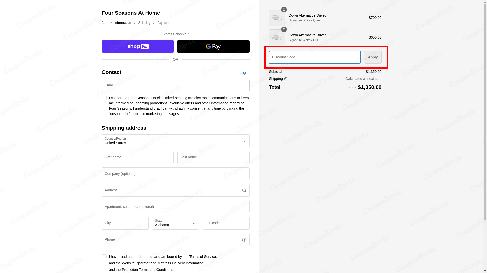 25% Off Four Seasons Promo Codes - Verified - Dec 2025