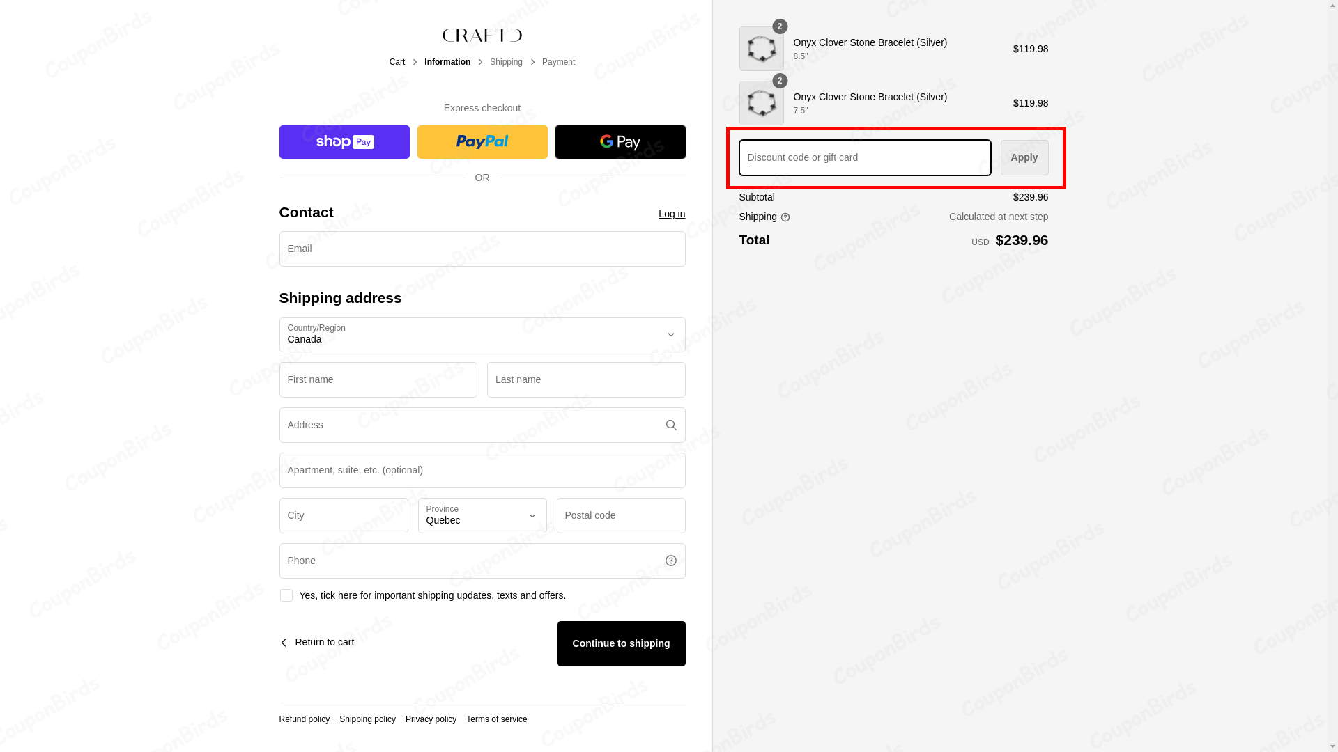 25% Off CRAFTD London Discount Codes - Verified - Jan 2026