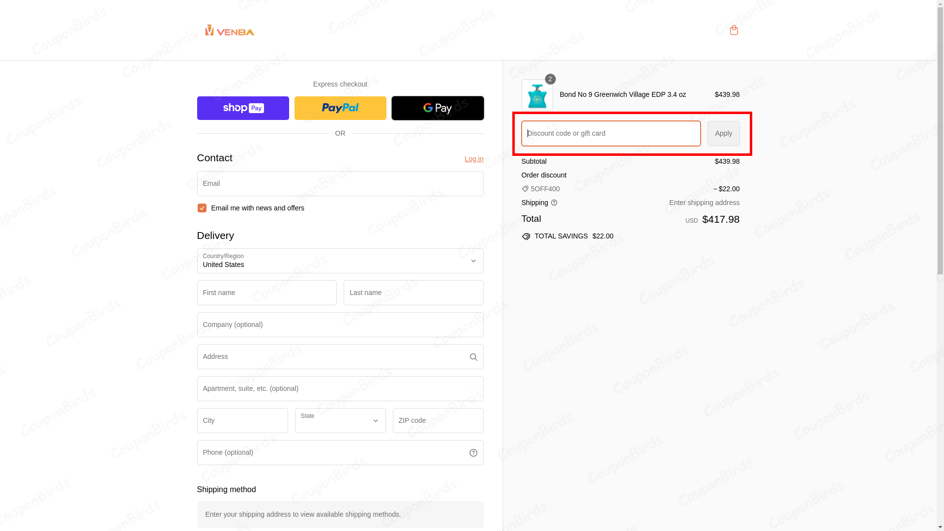 25% Off Venba Fragrance Discount Codes - Verified - Nov 2025