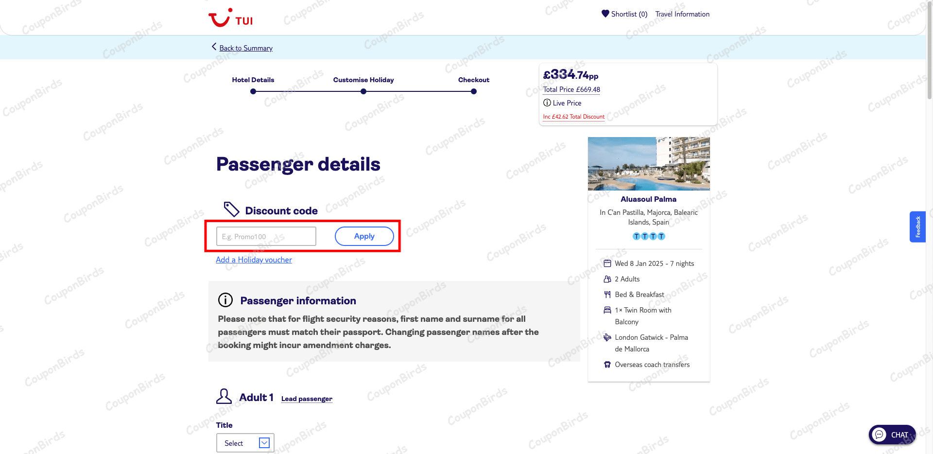 50% Off TUI UK Discount Codes - Verified - Dec 2025