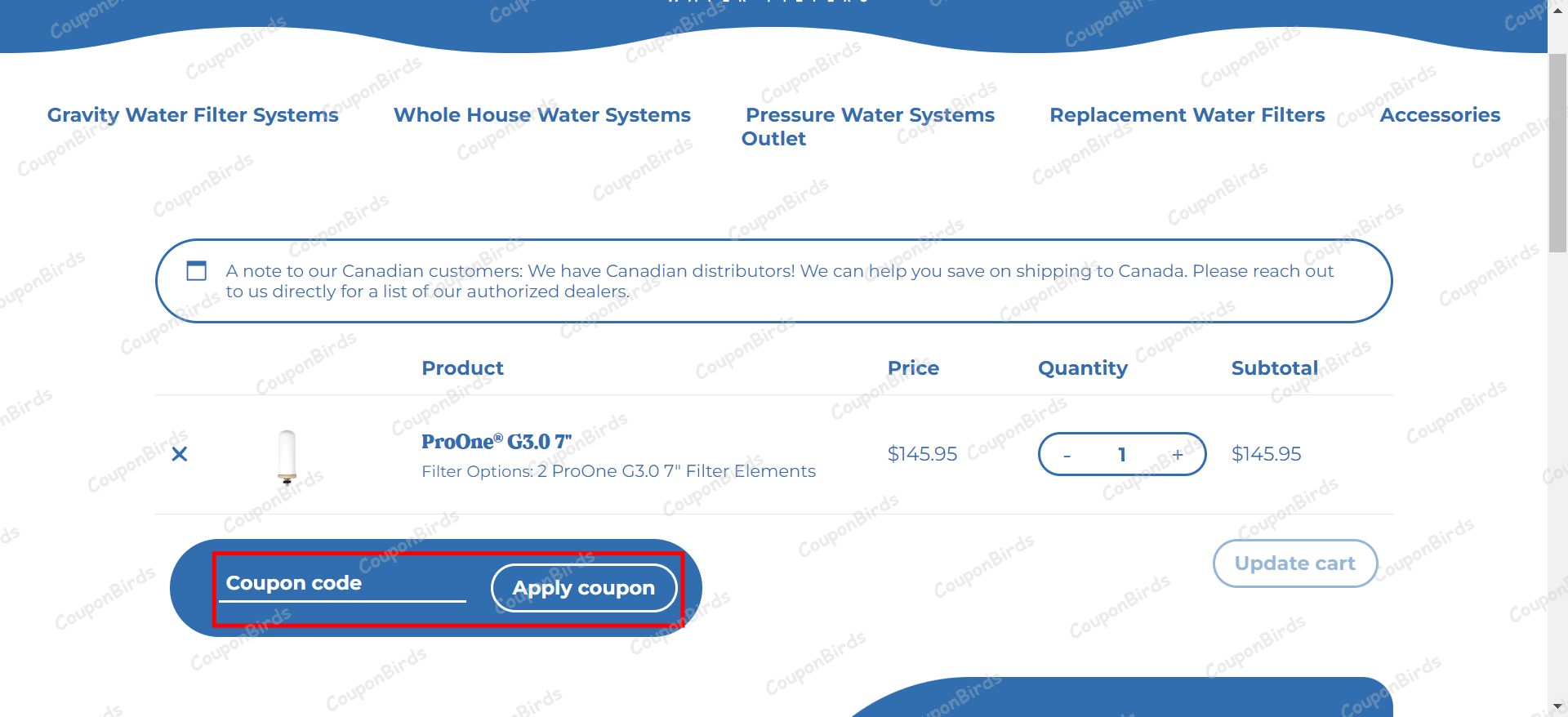 50% Off ProOne Water Filters Coupons - Verified - Dec 2025