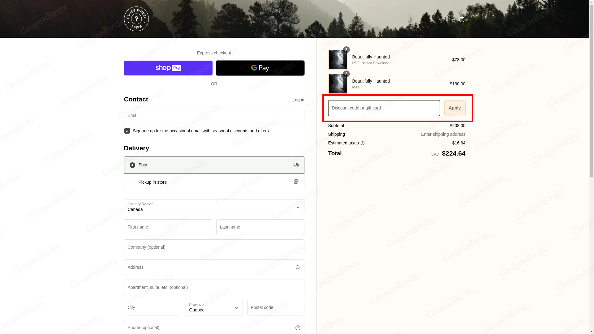 20% Off Guess Where Trips Coupon Codes - Verified - Nov 2025