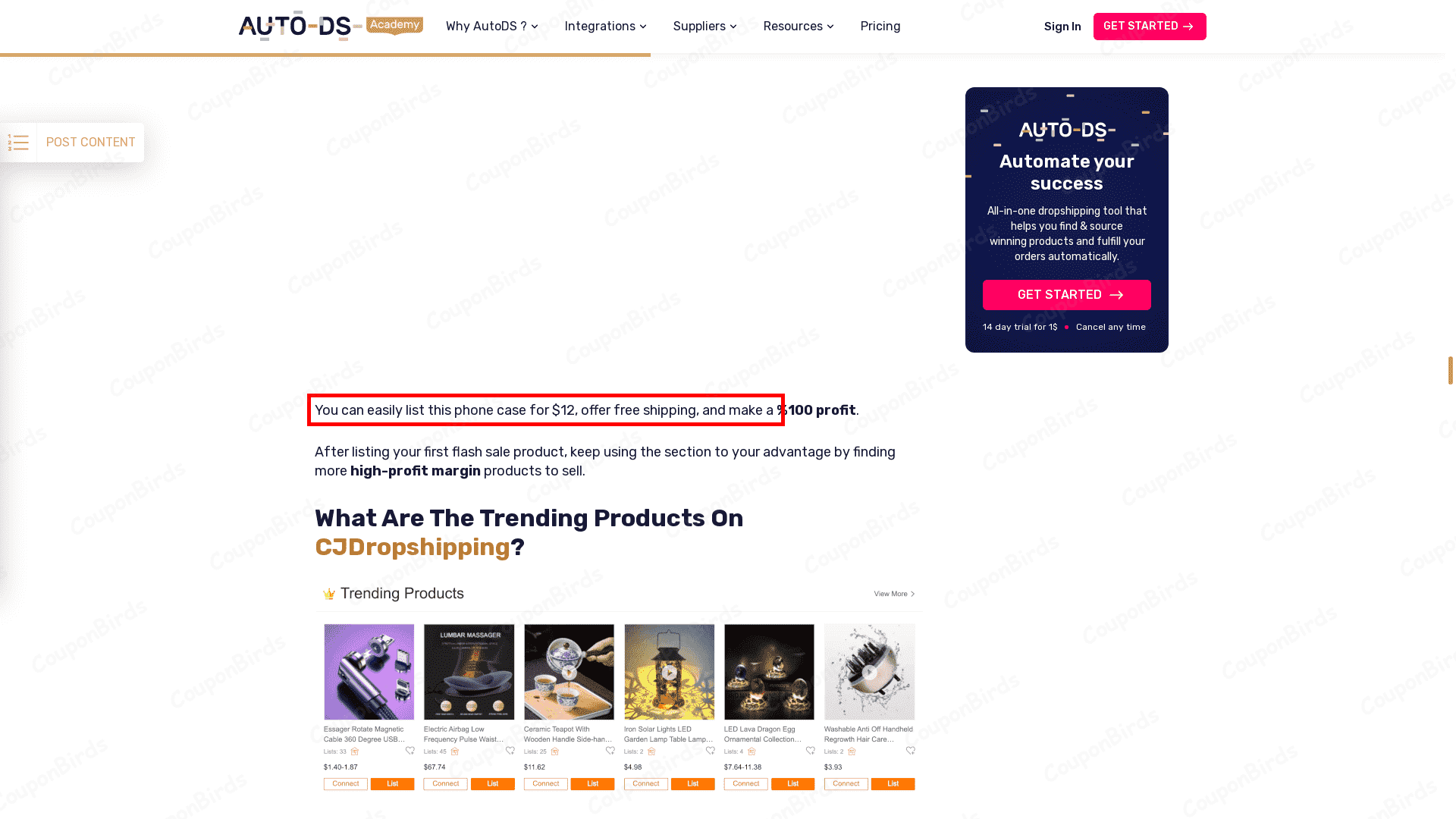 Unlock 70% Off: AutoDS Coupon In Jul 2024