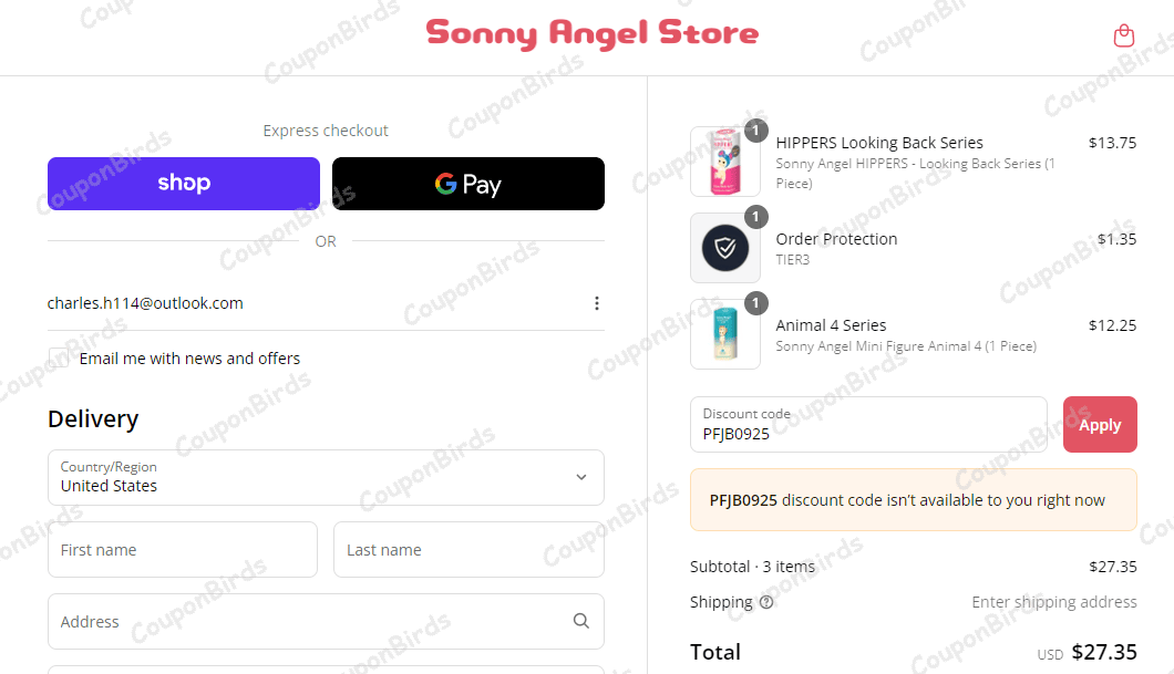 50% Off Sonny Angel USA Discount Codes - Verified - May 2026