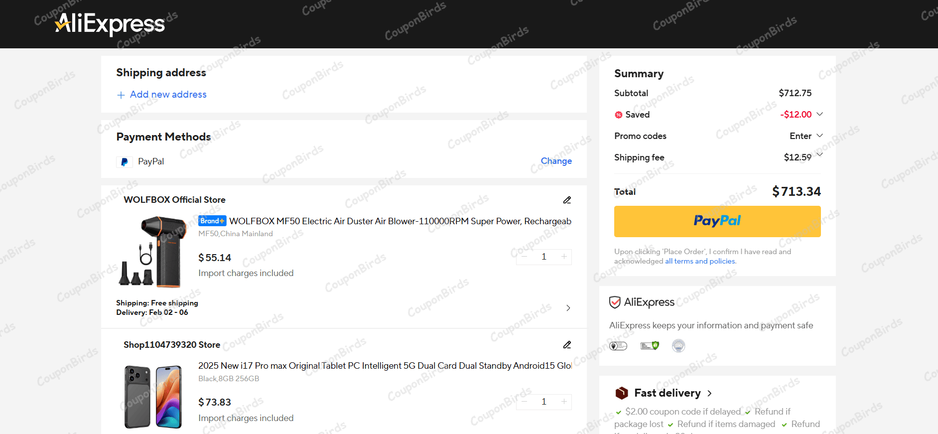 AliExpress Promo Codes - Verified - May 2026