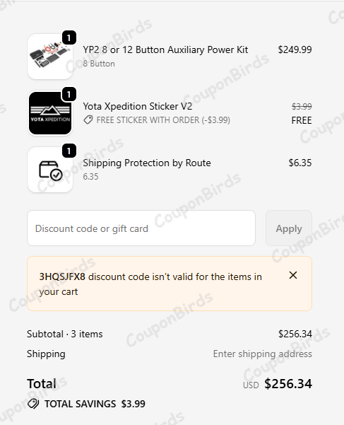 30% Off Yota Xpedition Discount Codes - Verified - May 2026