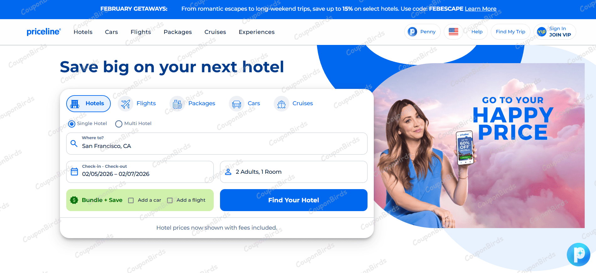 Priceline Promo Codes - Jun 2026