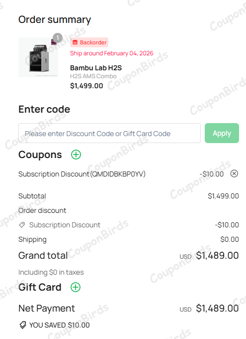 20% Off Bambu Lab Discount Codes - Apr 2026