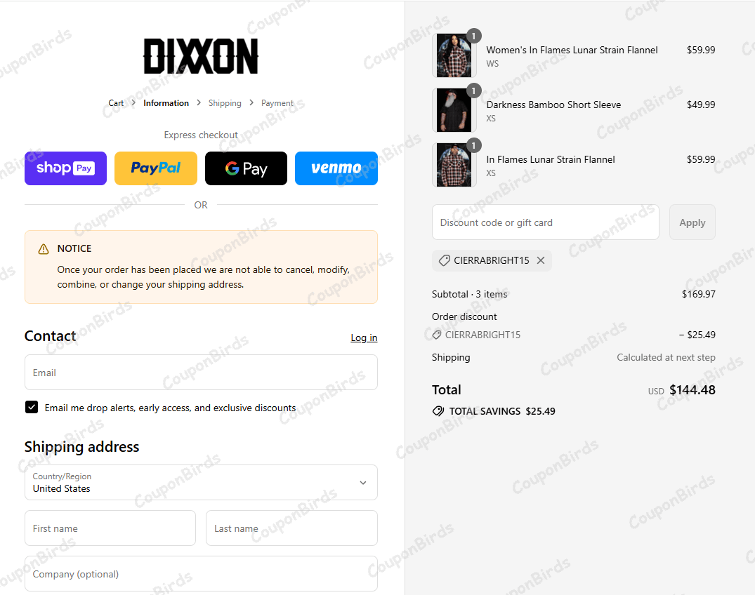 20% Off Dixxon Discount Codes - Verified - Mar 2026