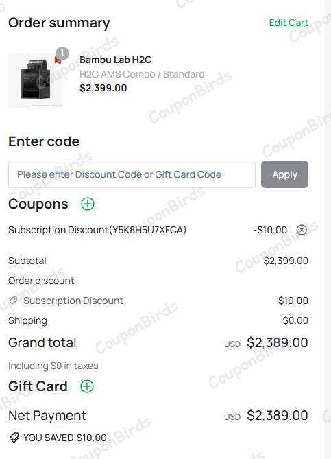 20% Off Bambu Lab Discount Codes - Apr 2026