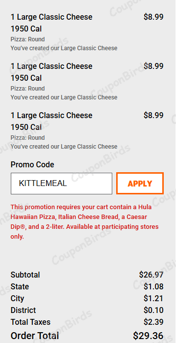 25% Off Little Caesars Promo Codes - Verified - May 2026