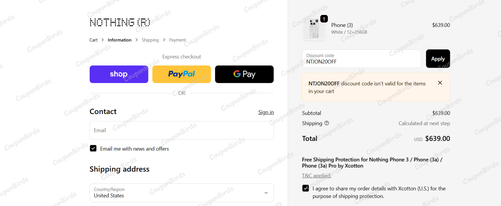 20% Off Nothing Discount Codes - Verified - Apr 2026