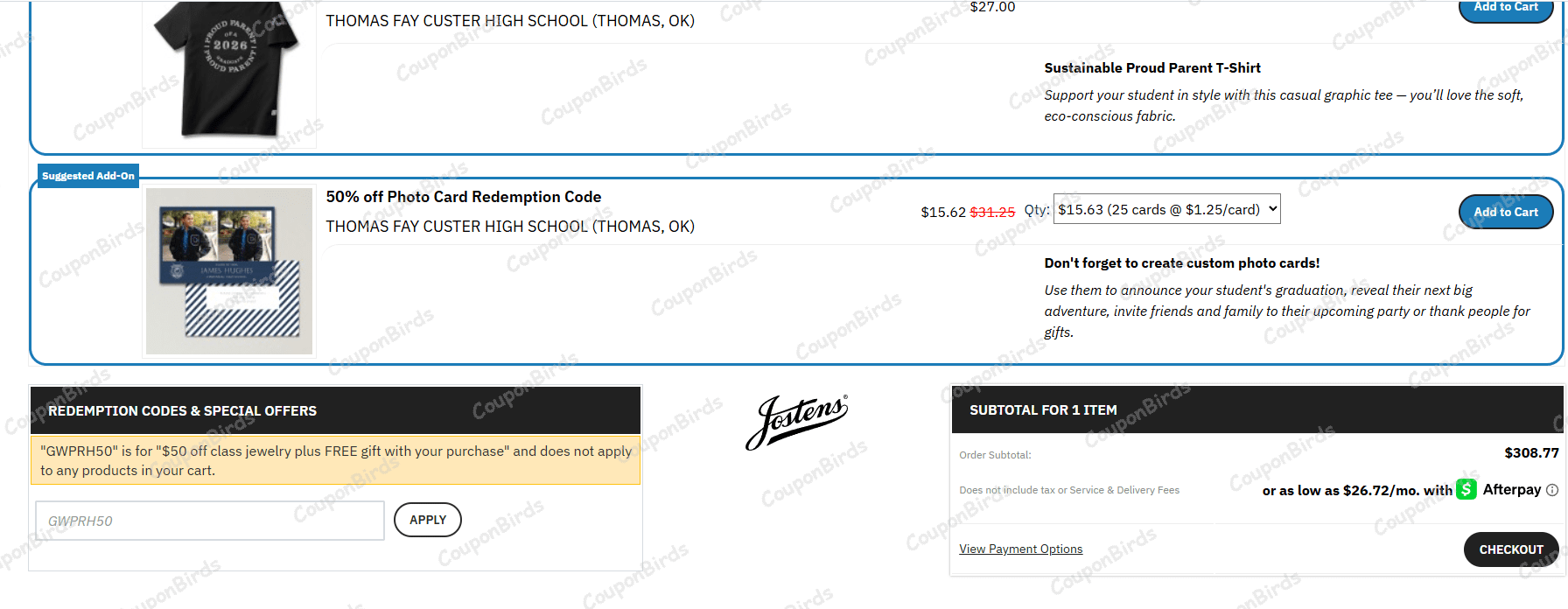 50% Off Jostens Promo Codes - Verified - Apr 2026