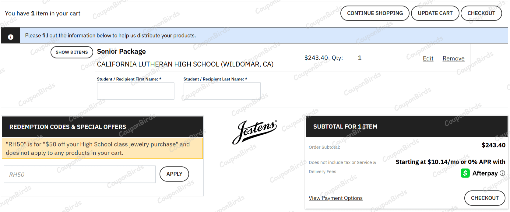 50% Off Jostens Promo Codes - Verified - Apr 2026