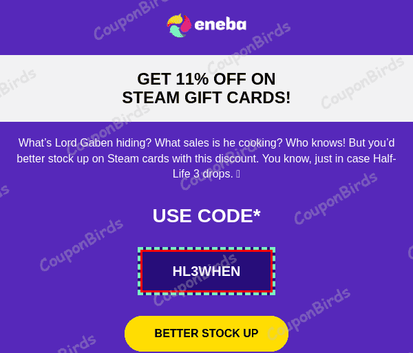 $86 Off Eneba Discount Codes - Verified - May 2026
