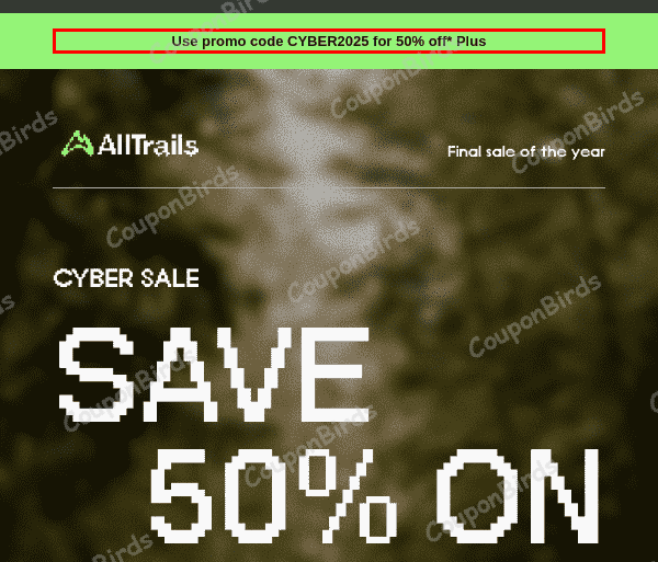 50% Off ALLTrails Coupon Codes - Apr 2026