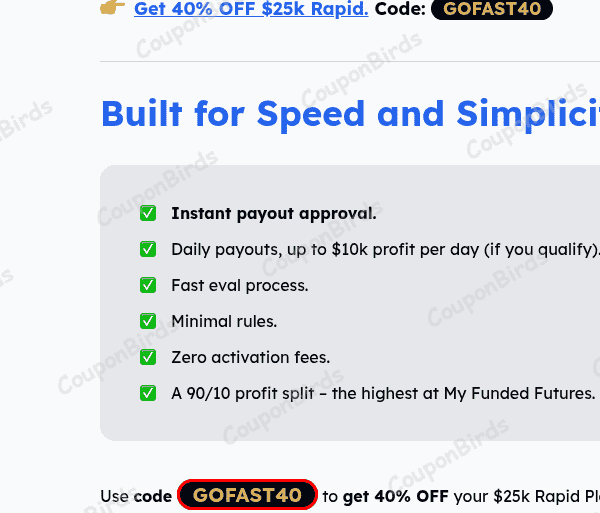 50% Off MyFundedFX Discount Codes - Jun 2026