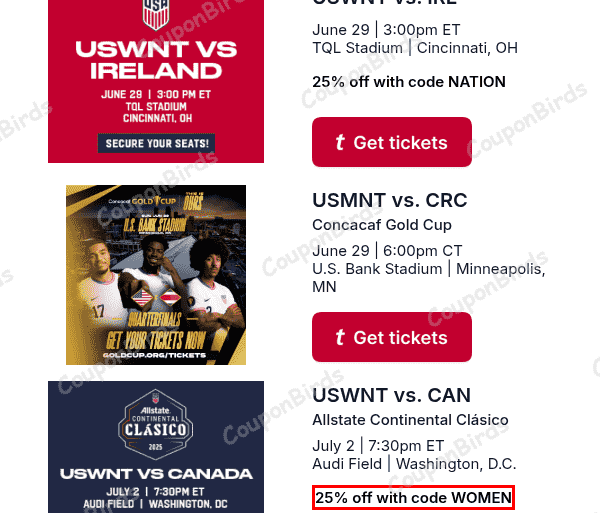 U.S. Soccer Discount Codes - Verified - Jun 2026
