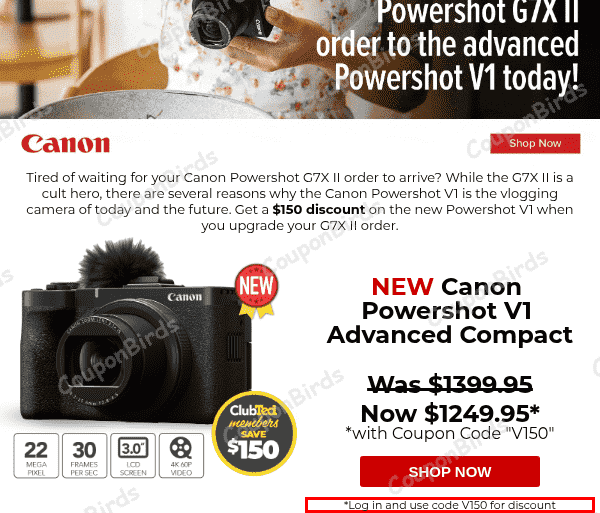20% Off Ted's Cameras Discount Codes - Verified - May 2026