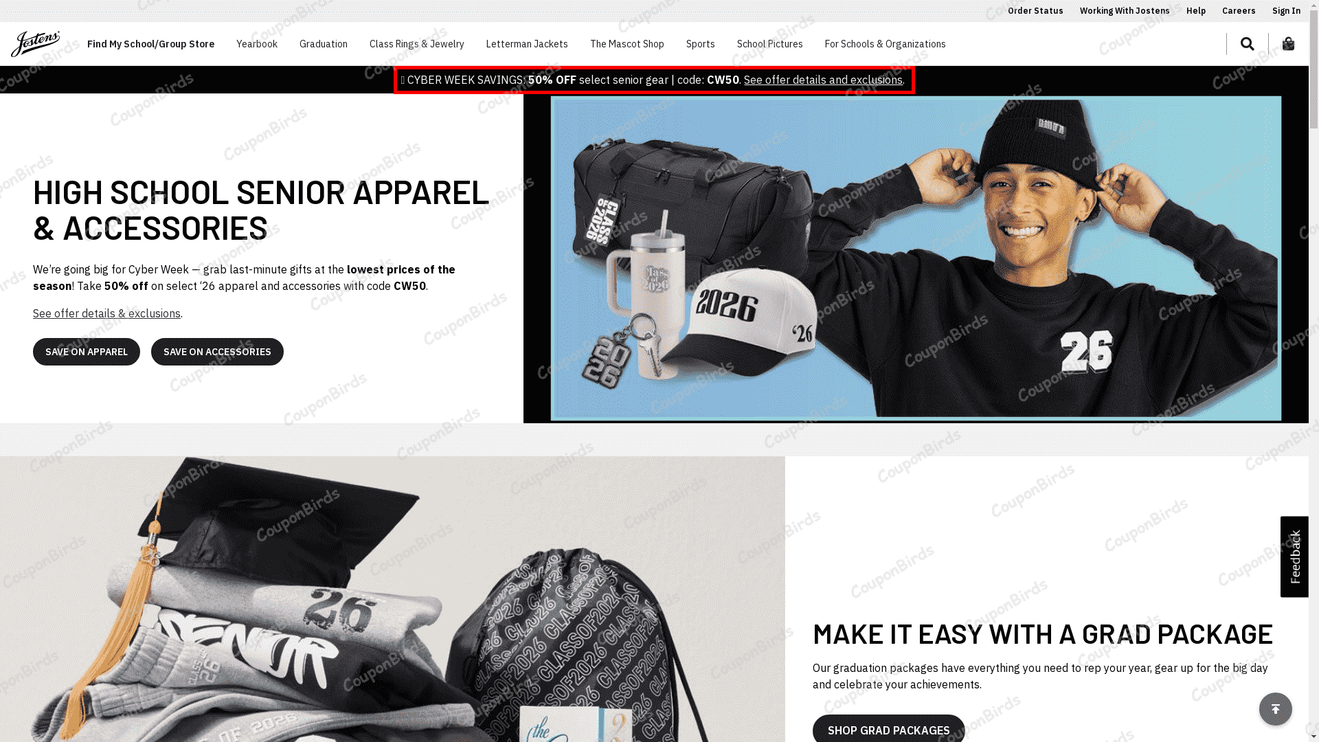 50% Off Jostens Promo Codes - Verified - Apr 2026