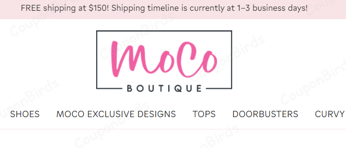 $10 Off Moco Boutique Coupons - May 2025 Discount Codes