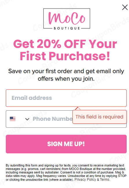 50% Off Moco Boutique Coupons - June 2025 Discount Codes