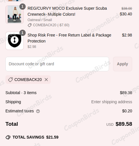 50% Off Moco Boutique Coupons - June 2025 Discount Codes