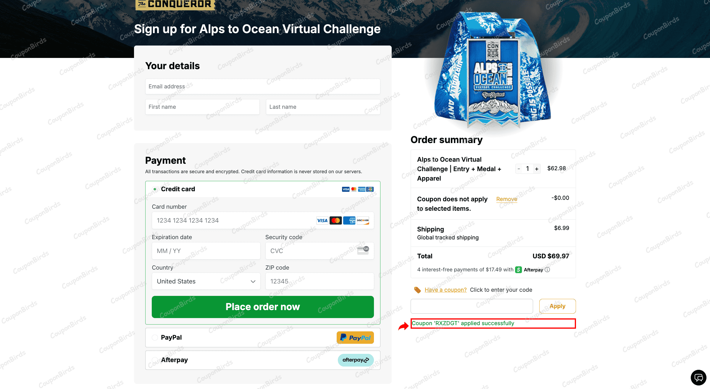 25% Off Conqueror Challenge Discount Codes - Verified - Dec 2025