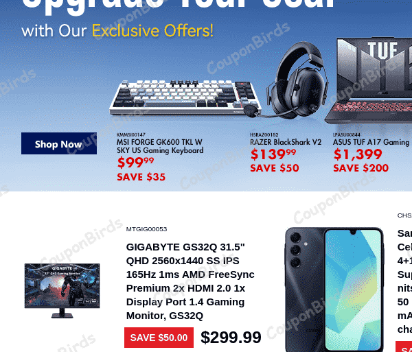 50% Off Canada Computers Coupons - June 2025 Coupon Codes